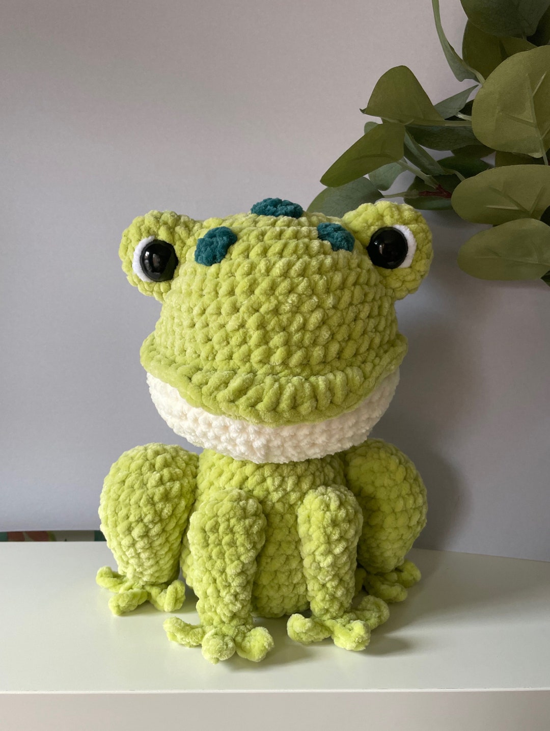 Amigurumi Frog Pattern, Plush Pattern, PDF Pattern, Stuffed Frog Toy ...