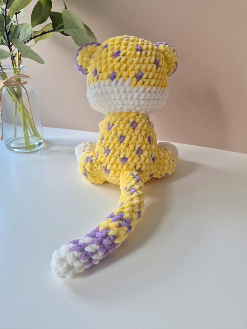 Amigurumi Cheetah Pattern, Crochet Cheetah, PDF Pattern, Cheetah Plush ...