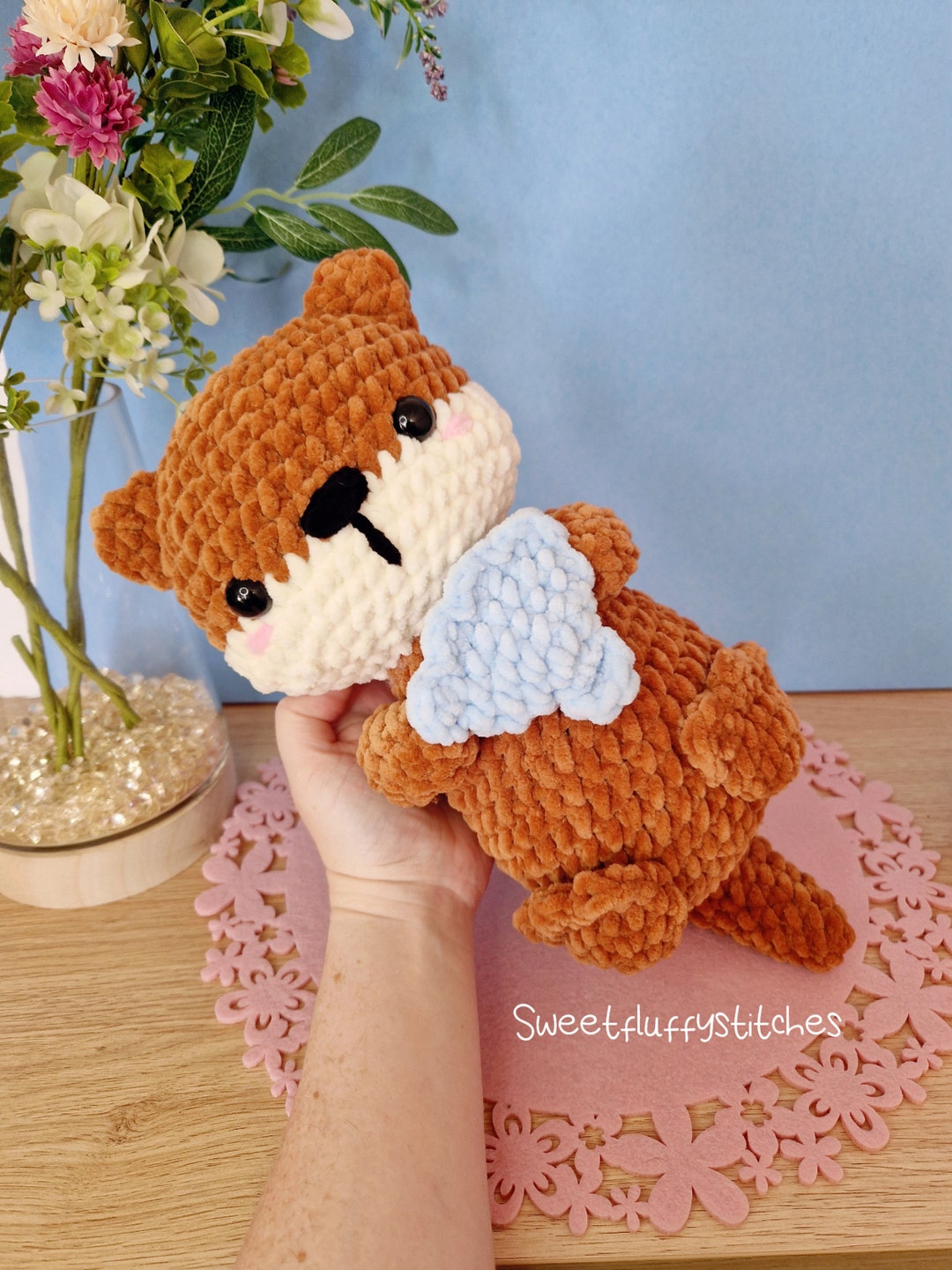 Amigurumi Otter Pattern, Plush Pattern, PDF Pattern, Stuffed Otter Toy ...