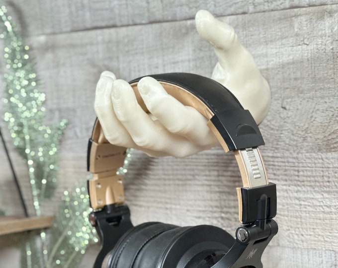 Wall Mounted Hand Hook, Grabbing, Male Gesture, White (S051) - Etsy