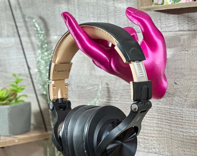 Wall Mounted Hand Hook, Middle Finger, Male Gesture, Silk Purple 070 - Etsy