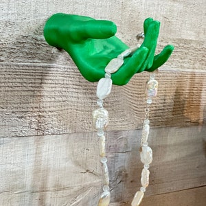 Female Hand Hook, Grabbing, Printed, Wall Mounted, Floating Effect - Etsy