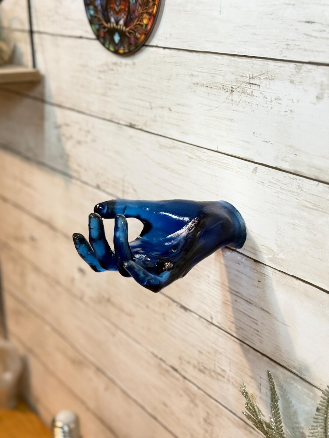 Female Hand Hook, Grabbing, Blue, Molded - Etsy