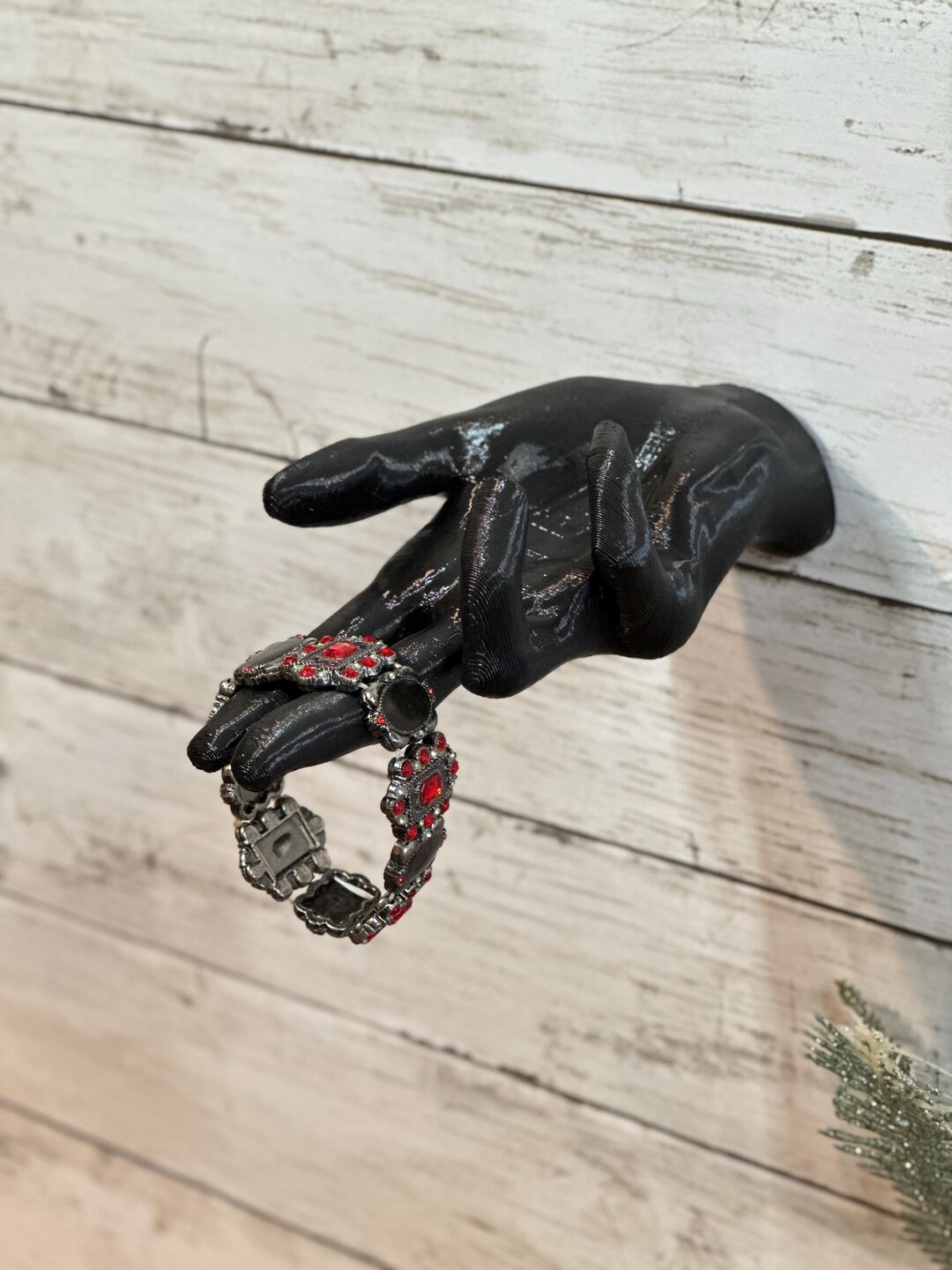 Female Hand Hook, Holistic, Shiny Black, 3dprinted S103 - Etsy