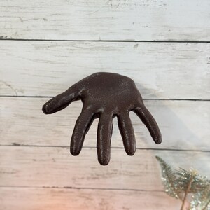 Female Hand Hook, Flat, Sparkly Chocolate, 3D Printed, Wall Mounted ...