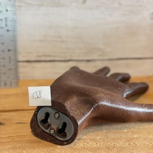 Female Hand Hook, Flat, Sparkly Chocolate, 3D Printed, Wall Mounted ...