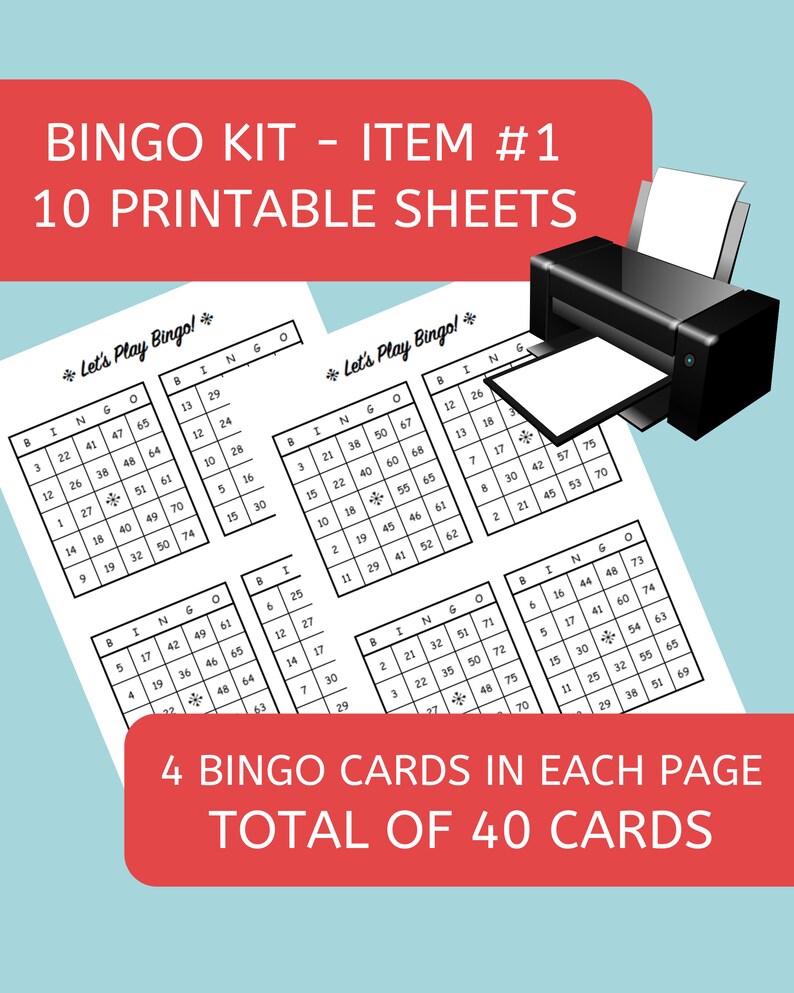 Printable Bingo Kit 40 Bingo Cards 1 How To Play Bingo Sheet Etsy printable-bingo-kit-40-bingo-cards-1-how-to-play-bingo-sheet-etsy