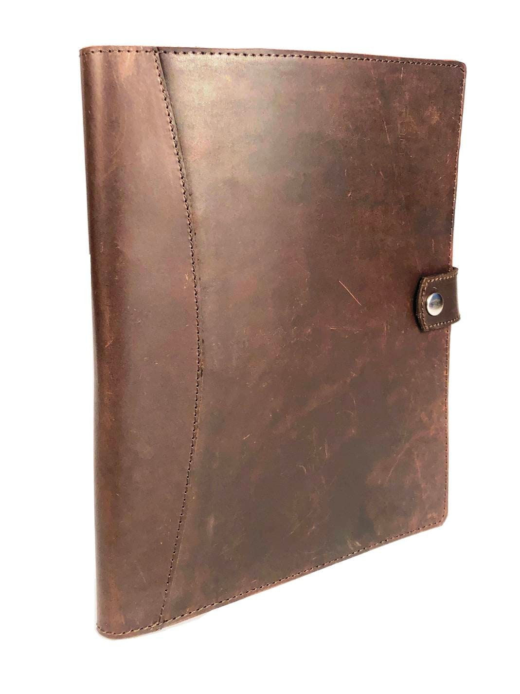 PERSONALIZED Leather Padfolio Monogrammed Leather Portfolio - Etsy