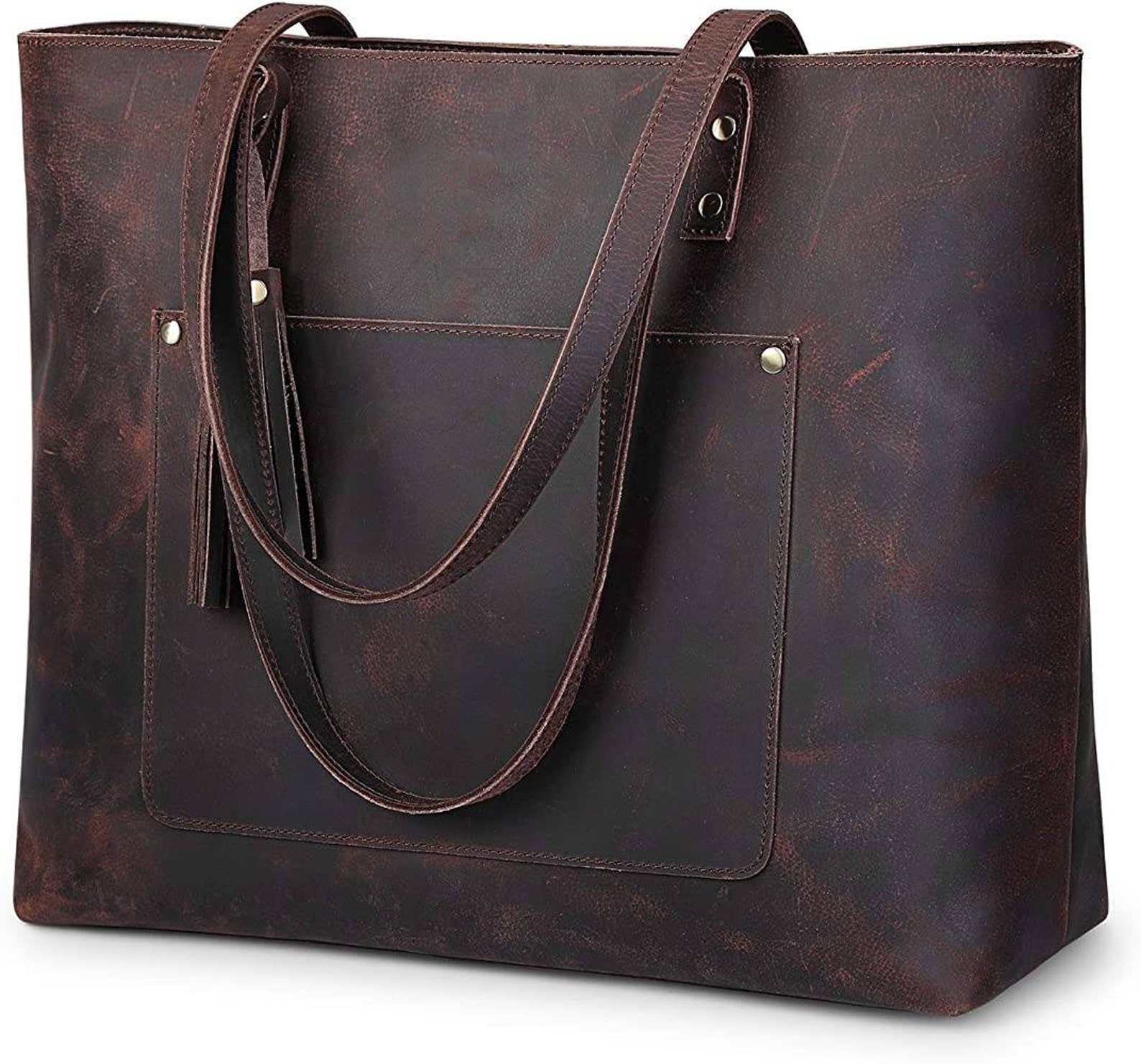 Genuine Leather Tote Bag Leather Purse Leather Bag Leather - Etsy