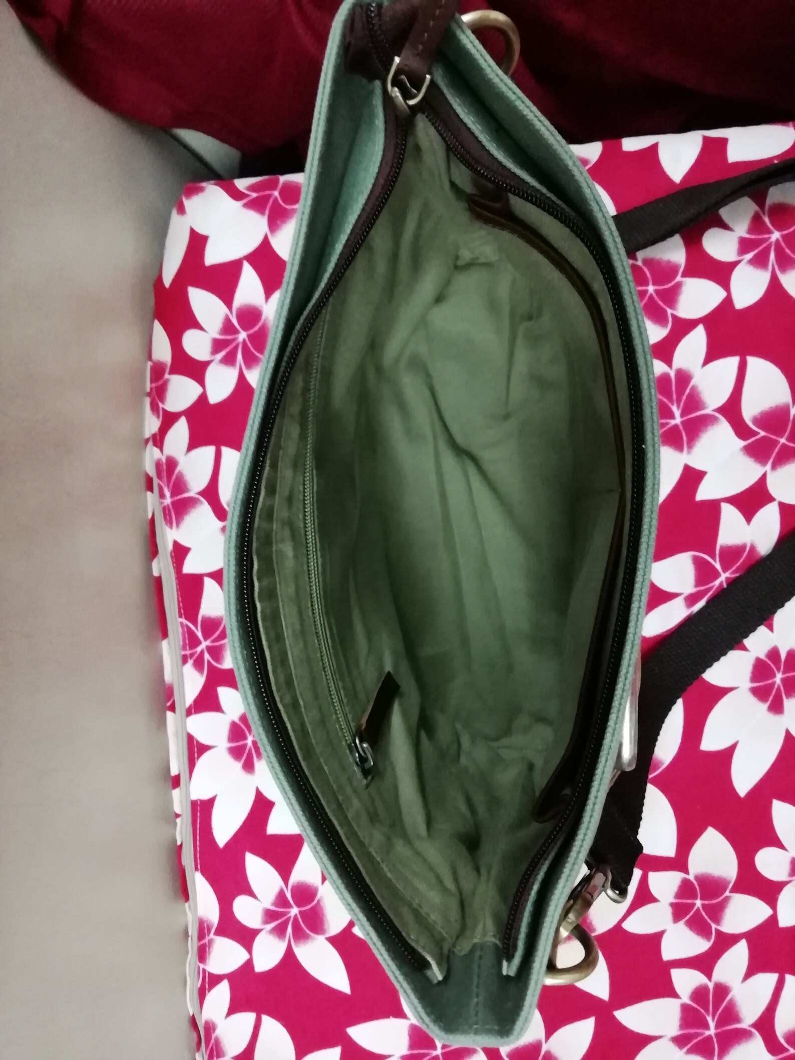 Waxed Canvas Small Crossbody Bag Purse Satchel Messenger Bag | Etsy