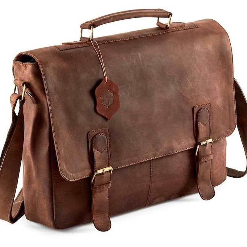 Leather Laptop Bag - Etsy