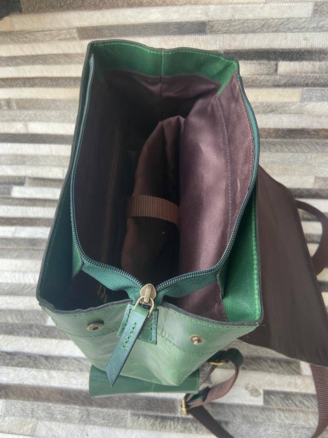 Handmade Leather Backpack Womenleather Backpack Womanlaptop - Etsy