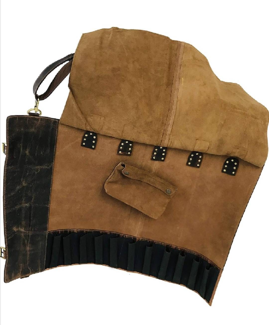 Personalized Leather Chef Knife Roll Monogrammed Knife | Etsy