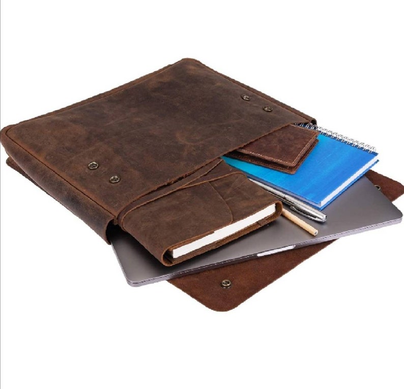 Handmade Leather Folder Leather Document Holder Folder Case - Etsy