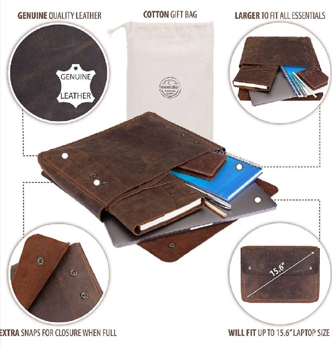 Handmade Leather Folder Leather Document Holder Folder Case - Etsy