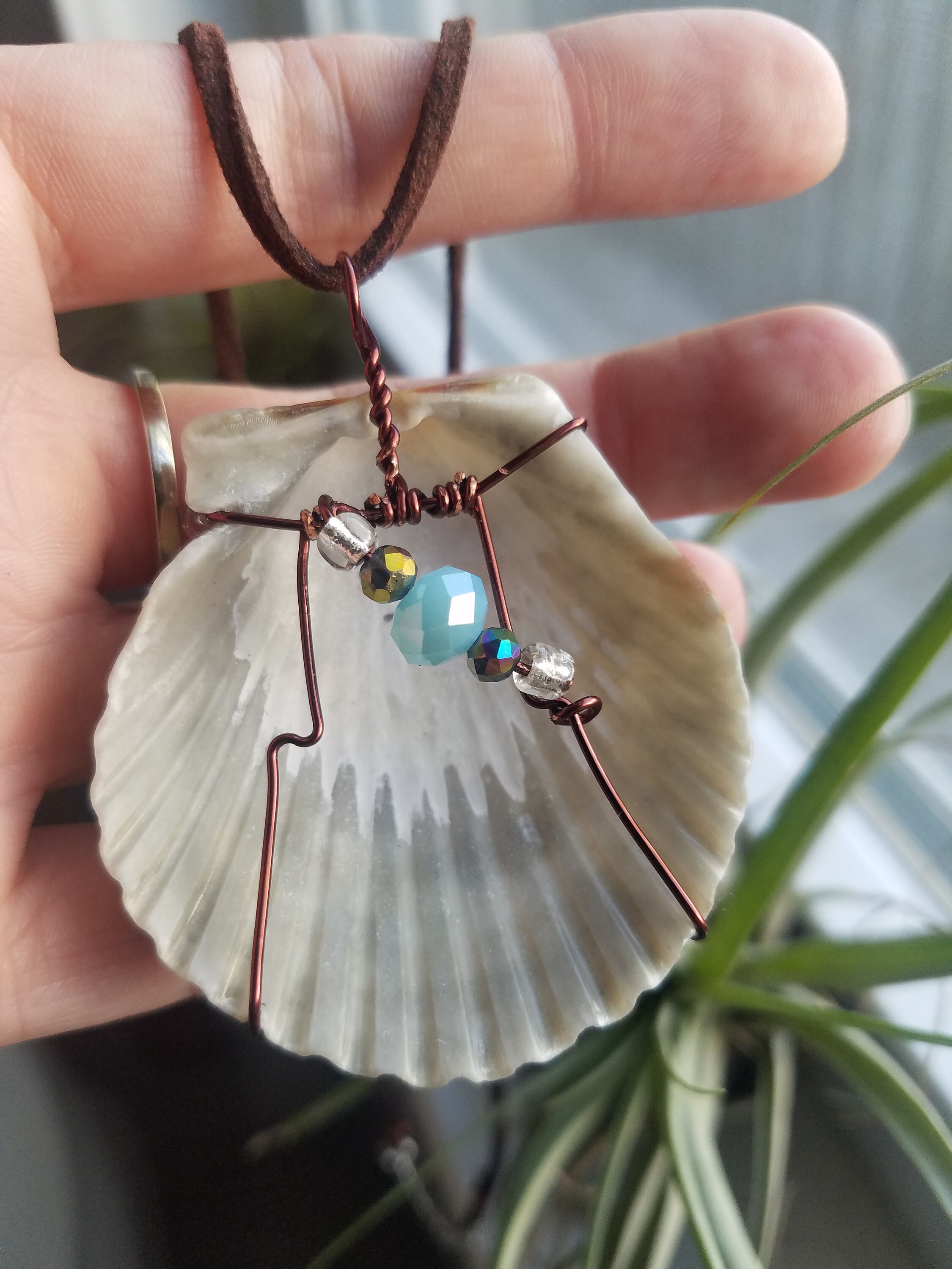 Wire Wrapped Shell From the Sea - Etsy