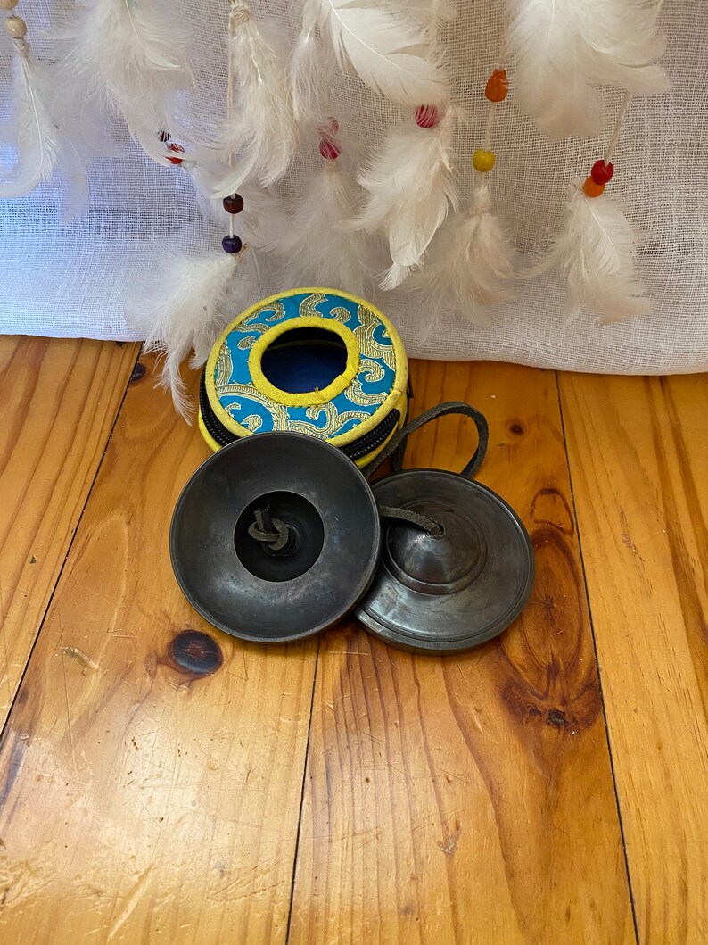 3 Inches Diameter Tingsha Bells-premium Quality Handmade Tibetan ...