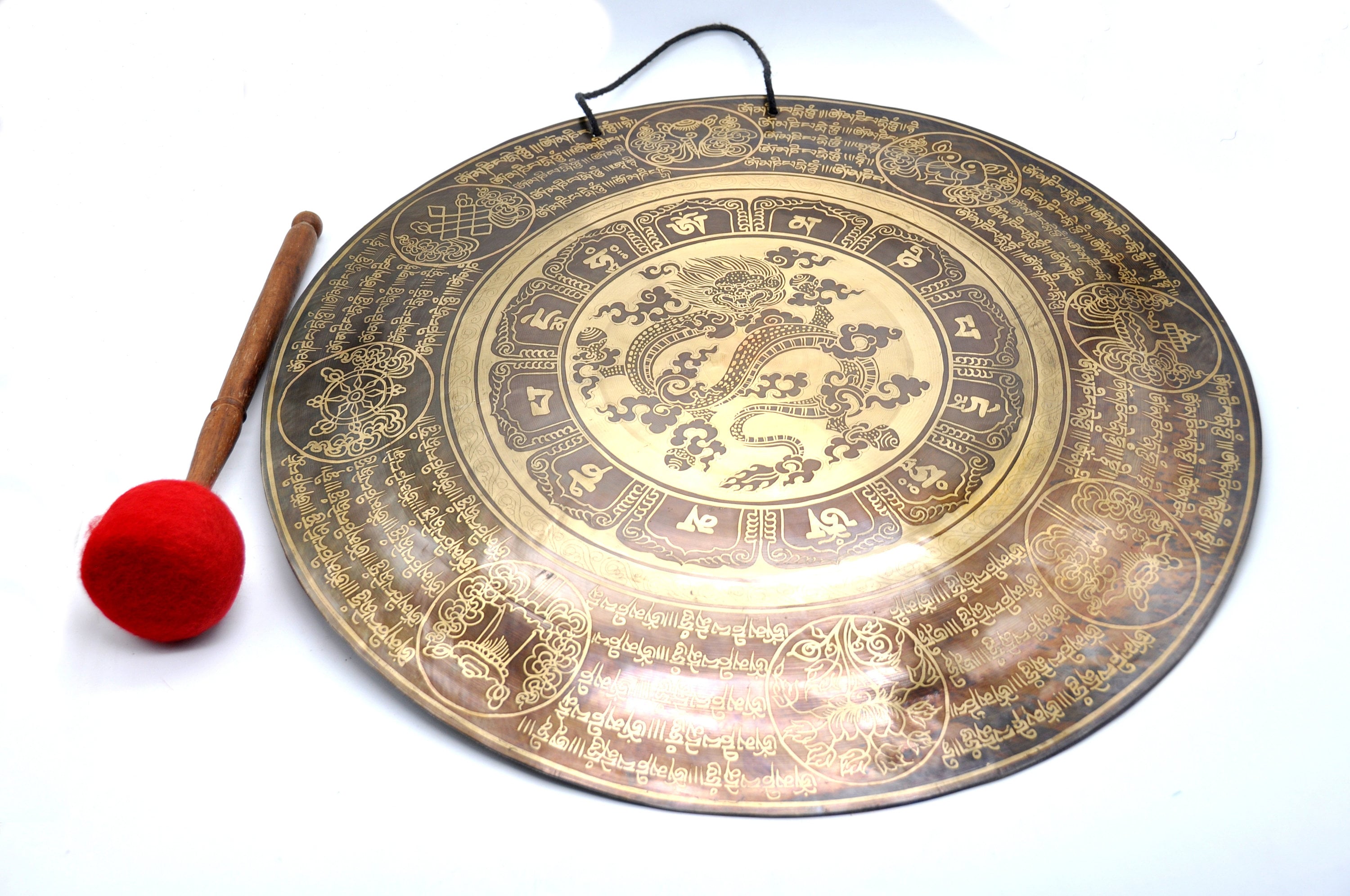 Tibetan Gong-gong-temple Gong-gong for Chakra Healing Sound - Etsy