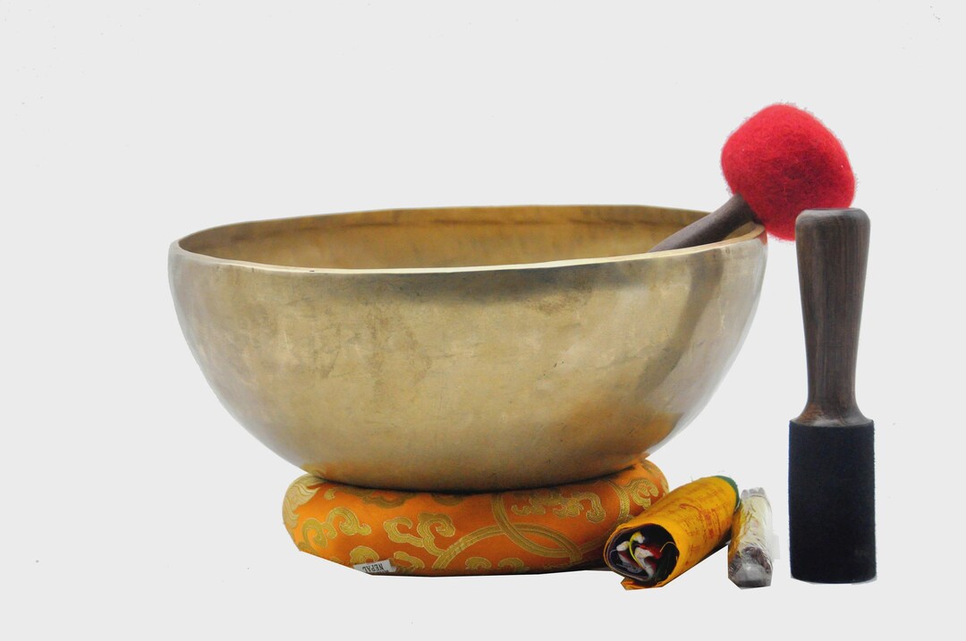 12-inch Himalayan Singing Bowl: Master Healing Sound Therapy - Etsy