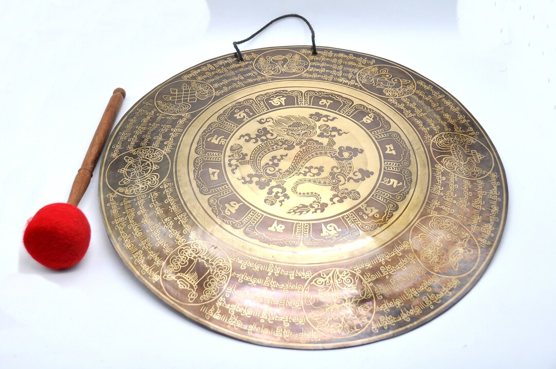 Tibetan Gong-gong-temple Gong-gong for Chakra Healing, Sound Bath and ...