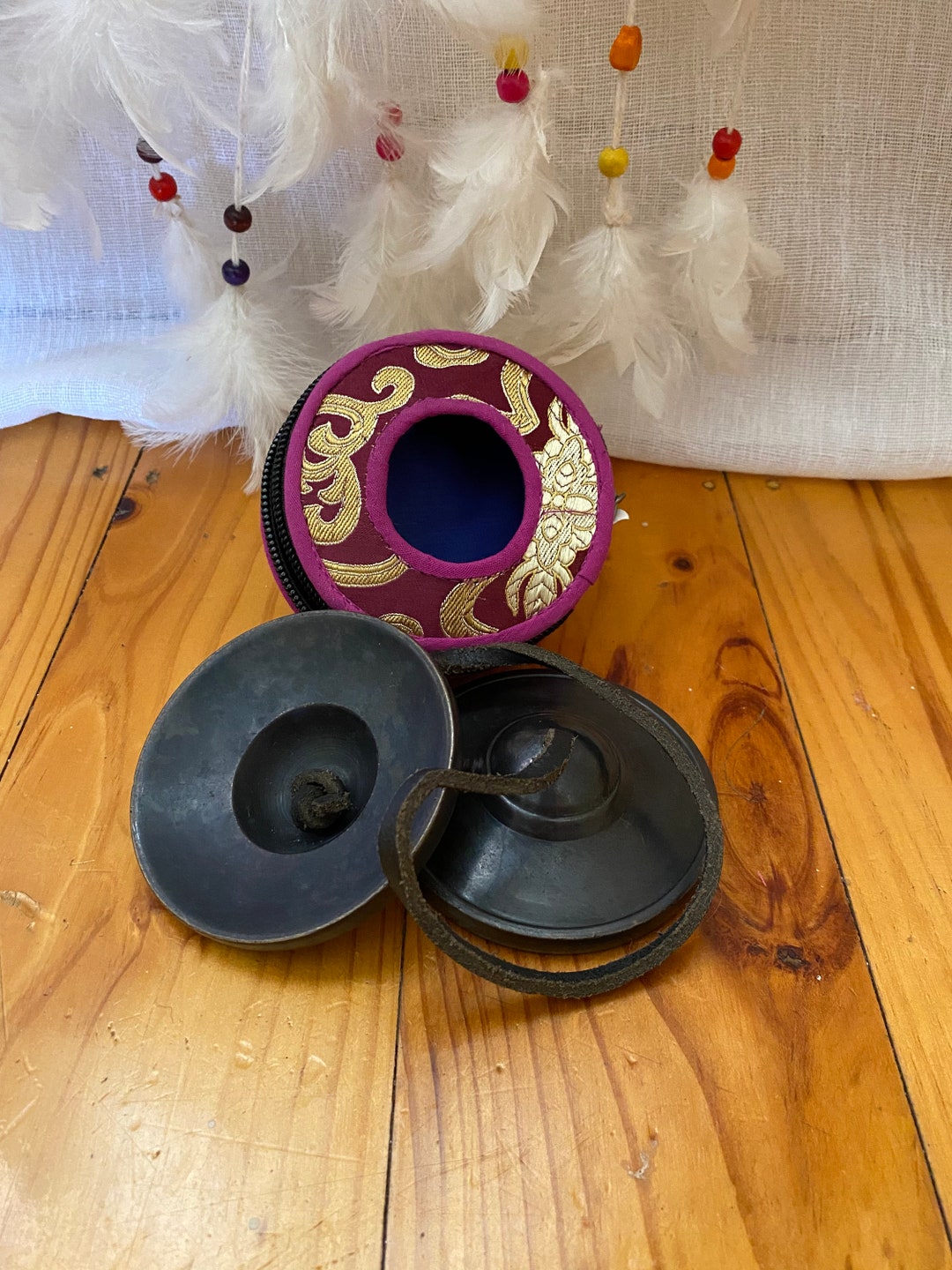 3 Inches Diameter Premium Quality Tibetan Tingsha Bell- Handmadel ...