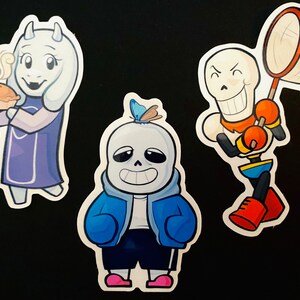Undertale Animal Crossing Vinyl Stickers - Etsy