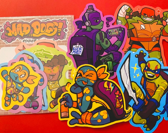 Mad Dogs Stickers - Etsy