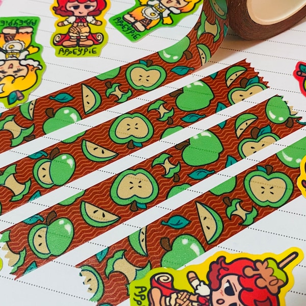 Cartoon Washi Tape - Etsy