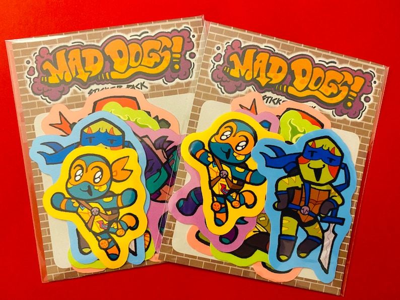 Mad Dogs Stickers - Etsy