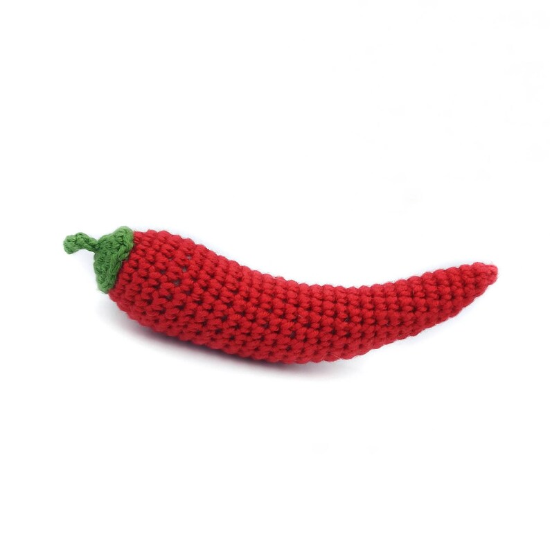 CHILI PEPPER Crochet Pattern PDF Amigurumi Hot Pepper - Etsy