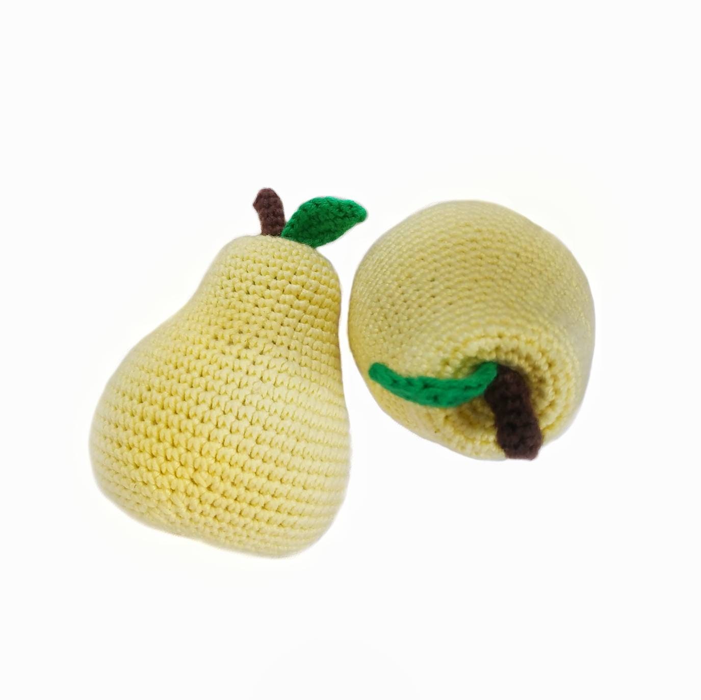 PEAR Crochet Pattern PDF Amigurumi Pear Crochet Pattern for | Etsy