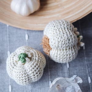 GARLIC Crochet Pattern PDF - Amigurumi Garlic Pattern. Play Food Garlic ...