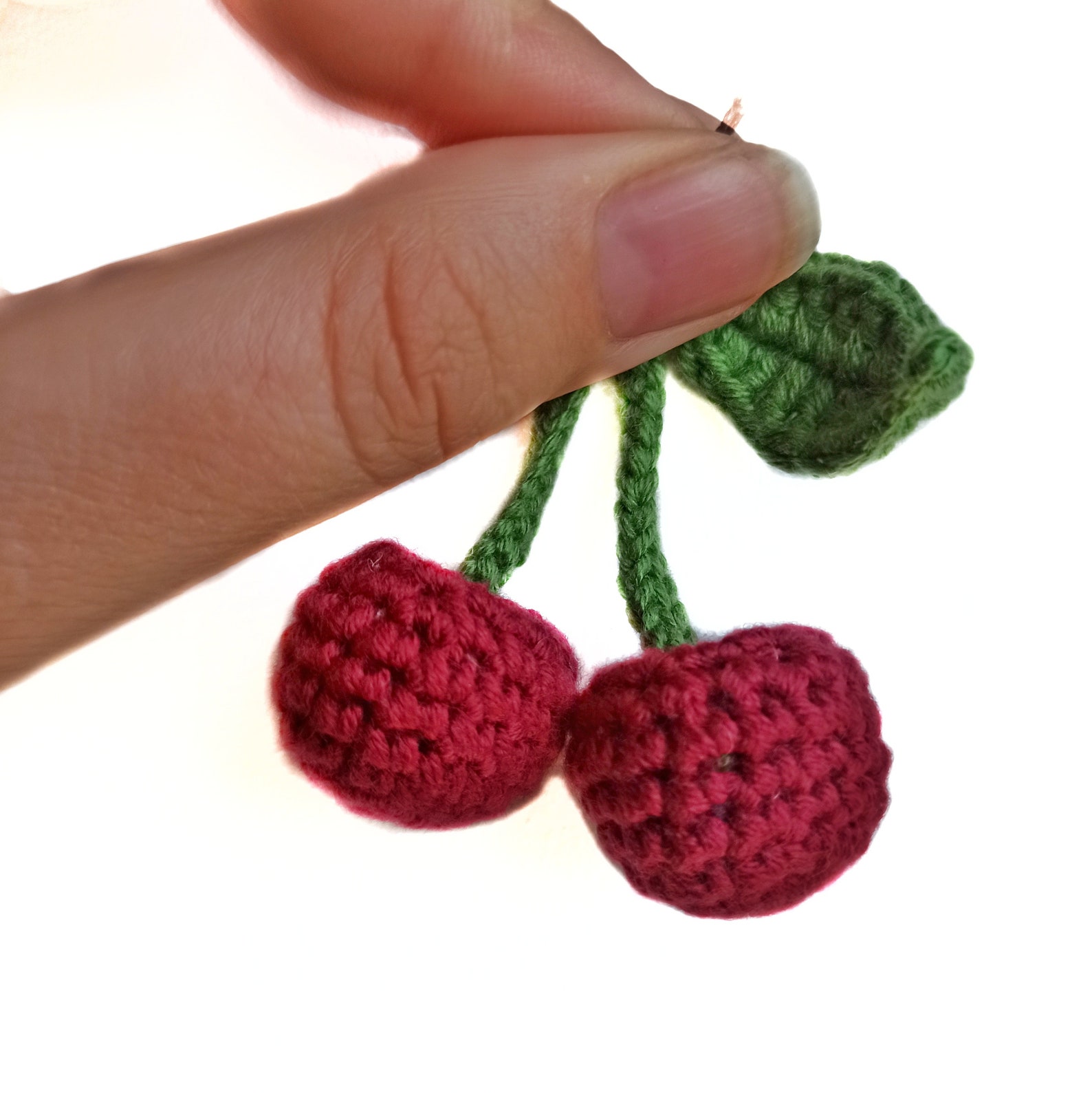 CHERRY Crochet Pattern PDF Amigurumi Cherry Pattern. Crochet - Etsy