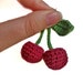 CHERRY Crochet Pattern PDF - Amigurumi Cherry Pattern. Crochet Cherry ...
