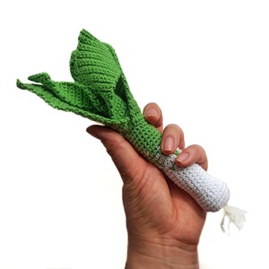LEEK Crochet Pattern PDF - Crochet Leek Pattern. Play Food Leek ...