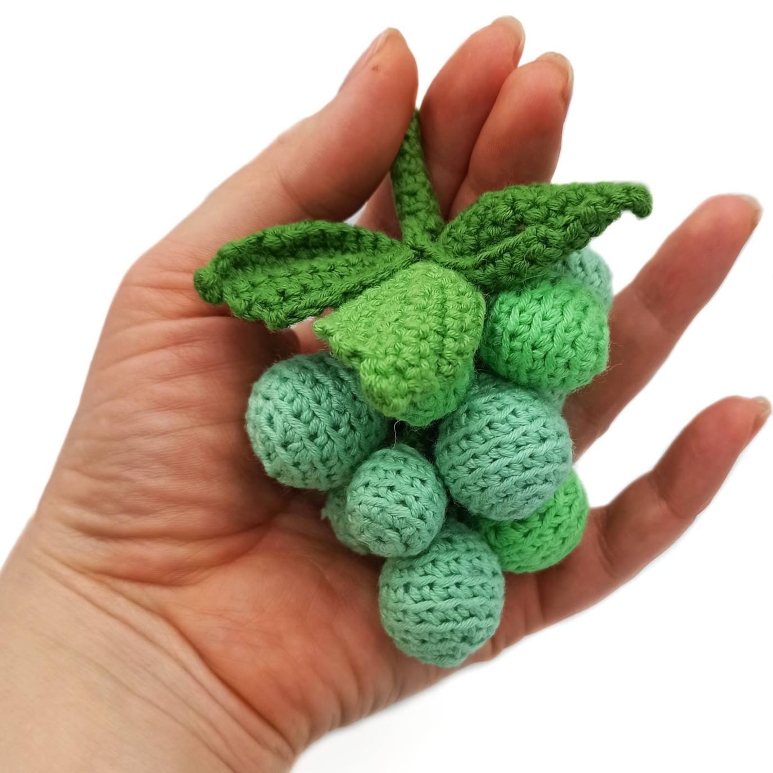 GRAPE Crochet Pattern PDF - Amigurumi Bunch of Grapes Pattern. Crochet ...