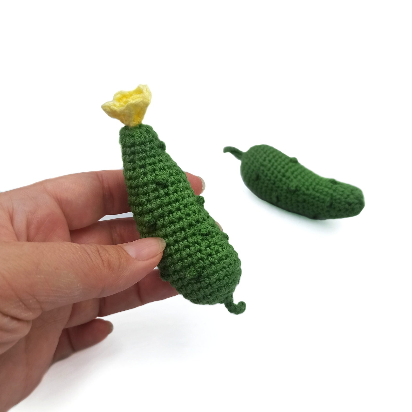 CUCUMBER Crochet Pattern PDF Amigurumi Crochet Pickle - Etsy