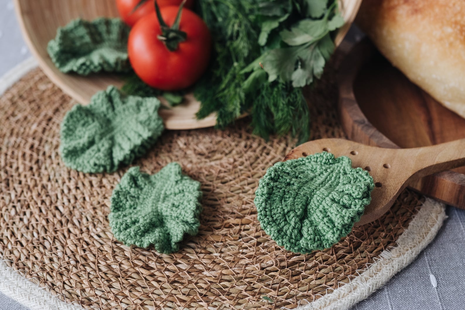 LETTUCE Crochet Pattern PDF - Crochet Salad Play Food. Amigurumi ...