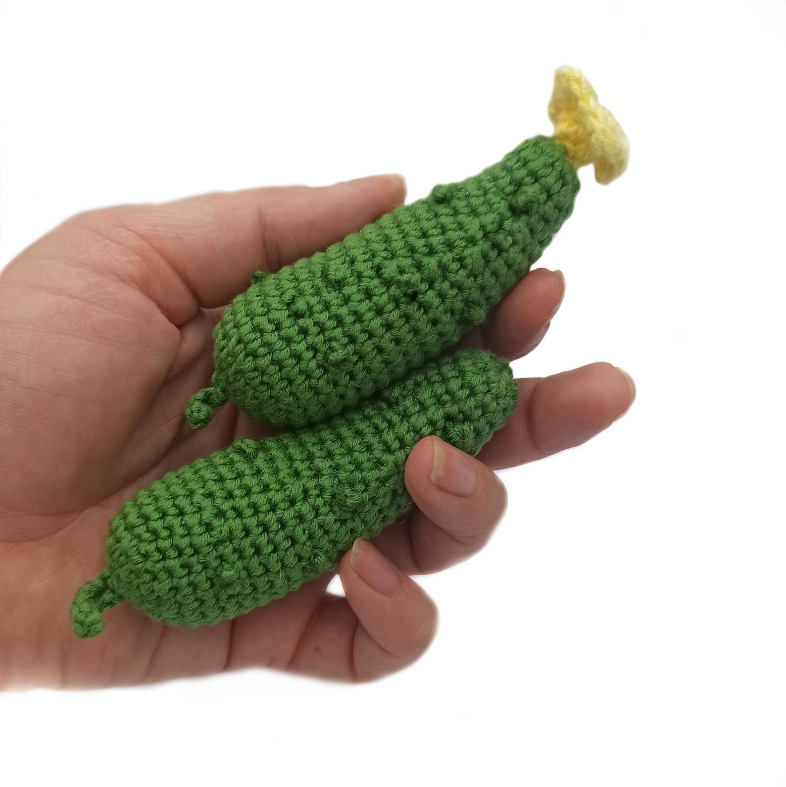 CUCUMBER Crochet Pattern PDF Amigurumi Crochet Pickle - Etsy