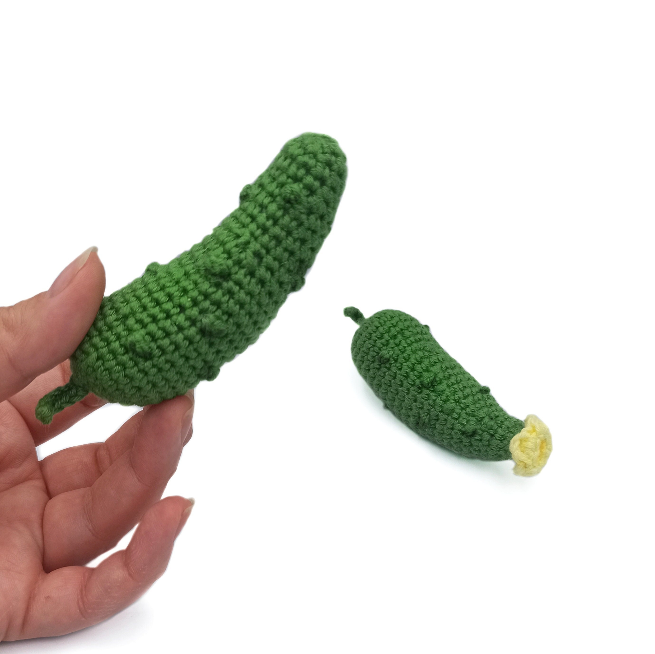 CUCUMBER Crochet Pattern PDF - Amigurumi Crochet Pickle Pattern ...