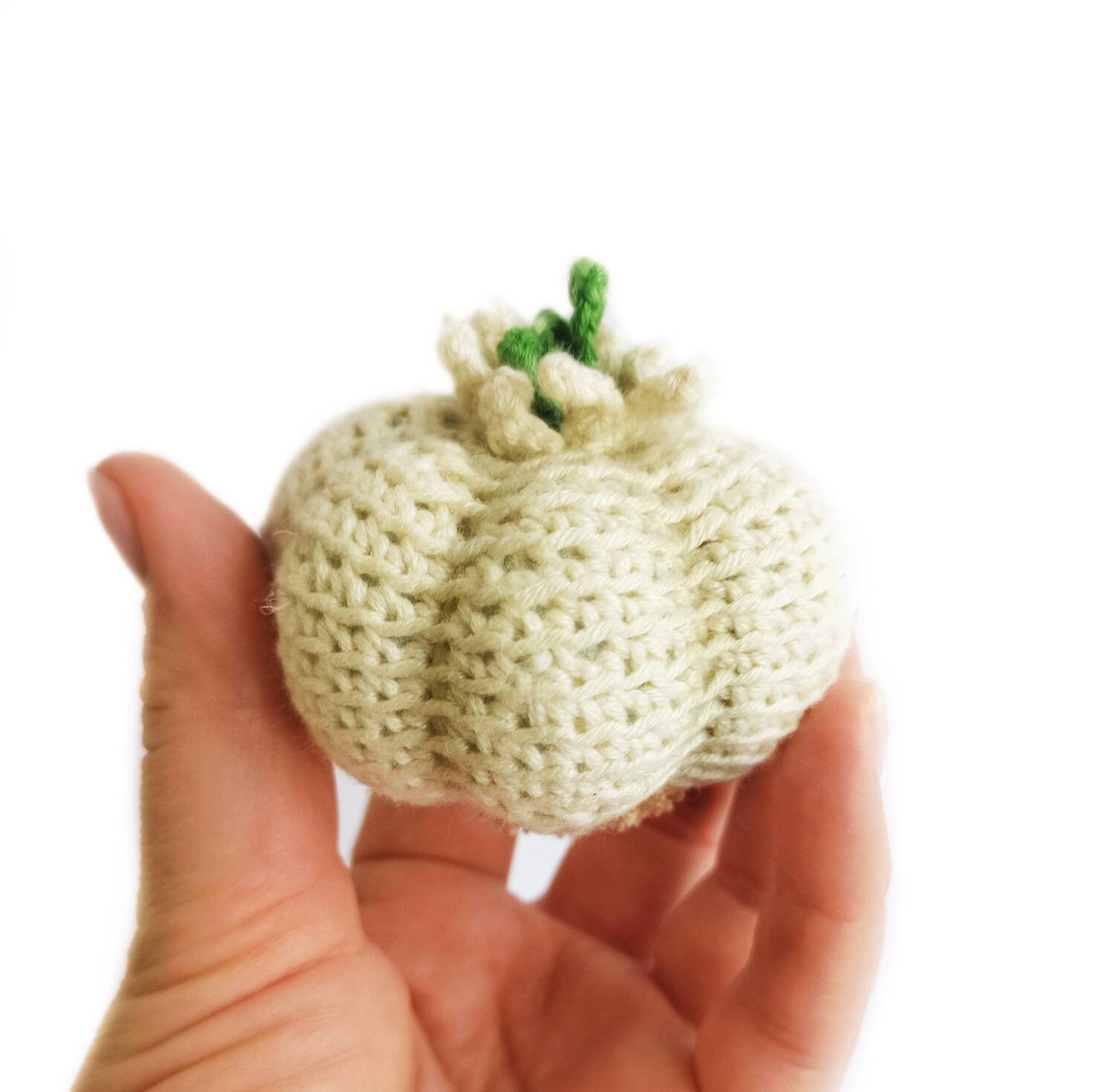 GARLIC Crochet Pattern PDF Amigurumi Garlic Pattern. Play | Etsy