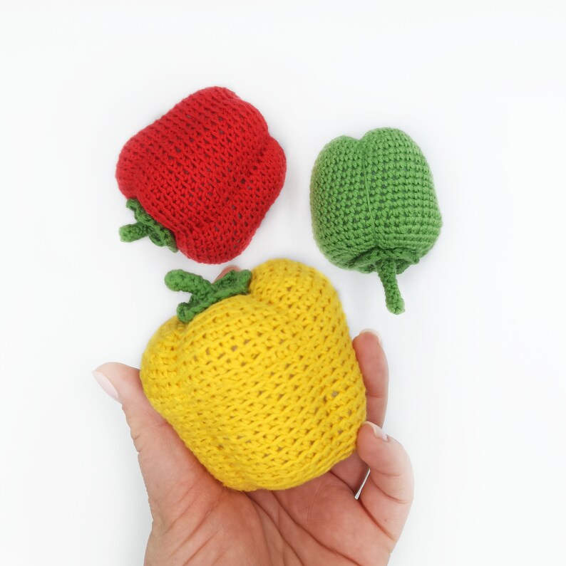 BELL PEPPER Crochet Pattern Crochet Paprika Pattern. - Etsy