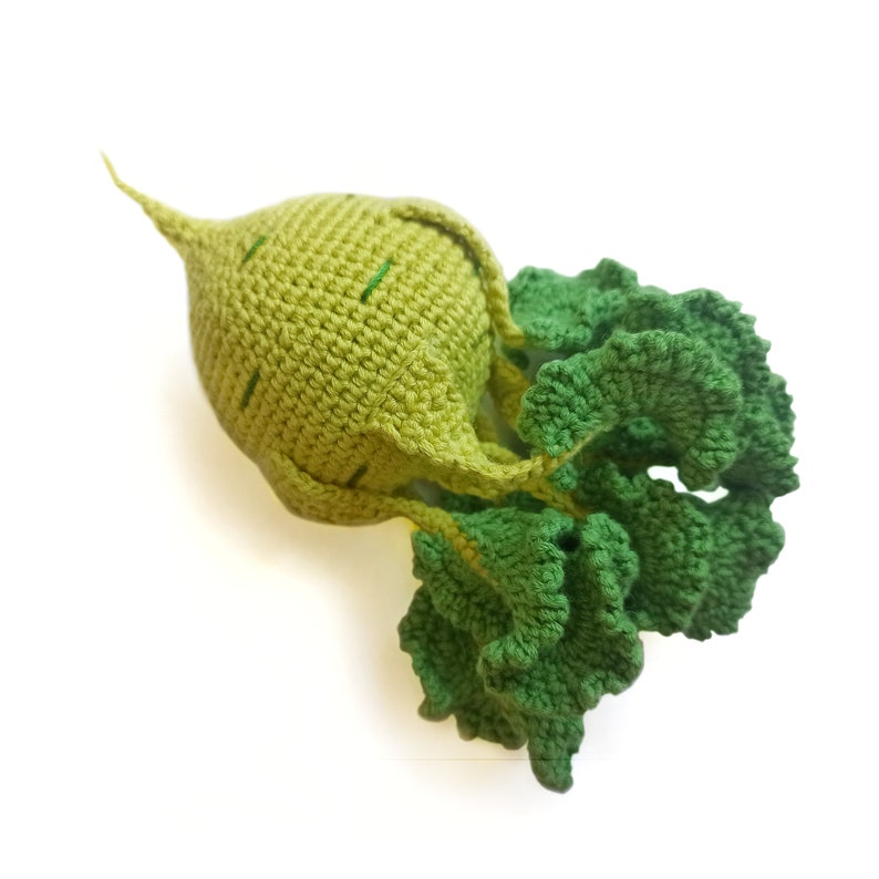 KOHLRABI CABBAGE Crochet Pattern Crochet Kohlrabi Pattern. - Etsy
