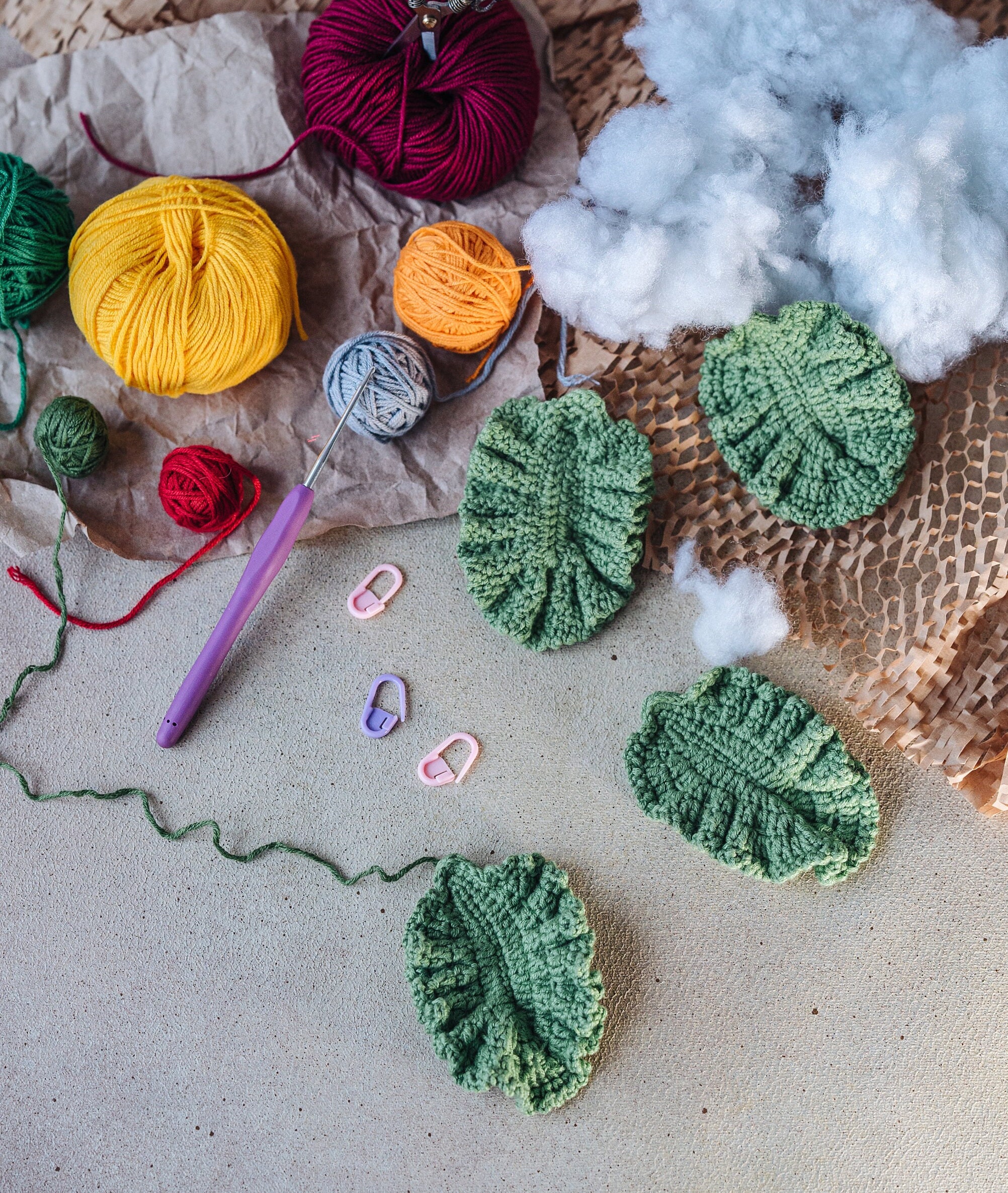 LETTUCE Crochet Pattern PDF - Crochet Salad Play Food. Amigurumi ...