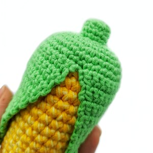 CORN Crochet Pattern PDF - Amigurumi Corncob Toy. Crochet Vegetables ...