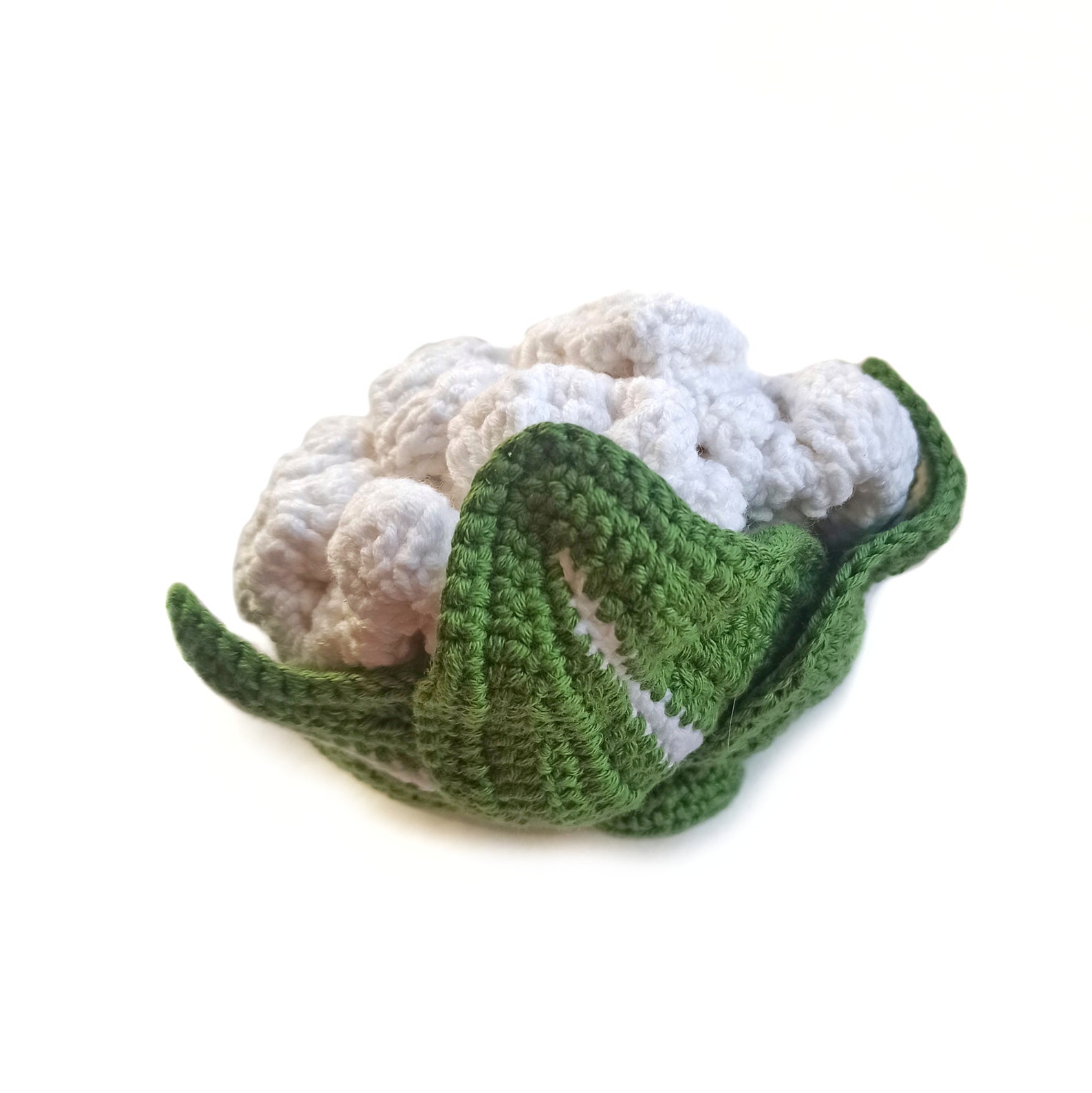 CAULIFLOWER Crochet Pattern - Amigurumi Cauliflower Pattern. Crochet ...