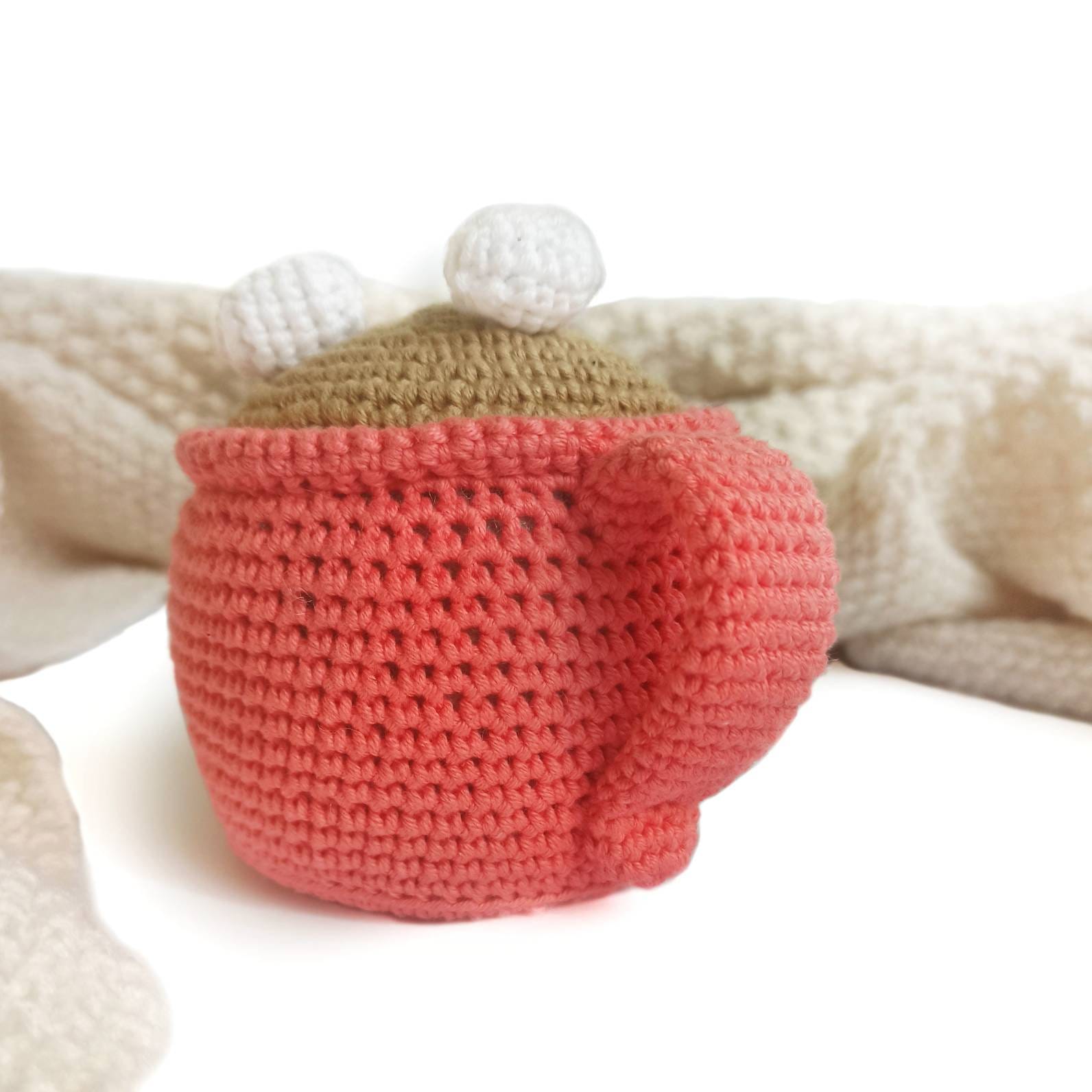 MUG Crochet Pattern Kawaii Amigurumi Cup Pattern. Hot Cocoa - Etsy