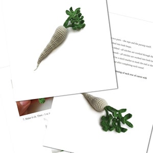 Сrochet VEGETABLE Pattern PDF - Artichoke, Leek, Chili Pepper, Parsnip ...