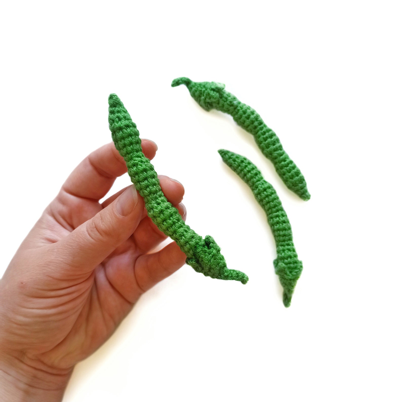 GREEN BEANS Crochet Pattern PDF Amigurumi Green Beans - Etsy