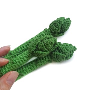 ASPARAGUS Crochet Pattern PDF Amigurumi Asparagus Spears. - Etsy